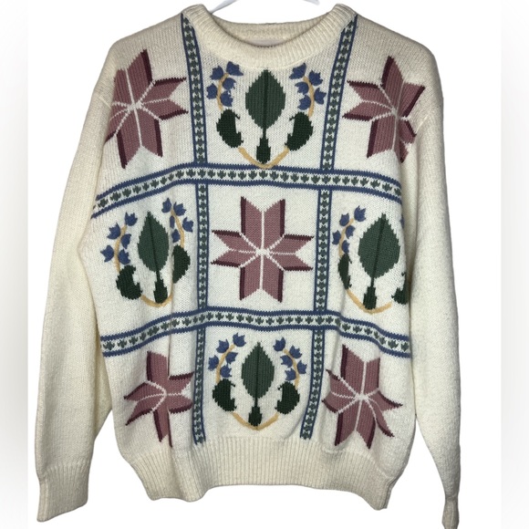 Alfred Dunner | Sweaters | Alfred Dunner Vintage Grandmacore Cottage ...